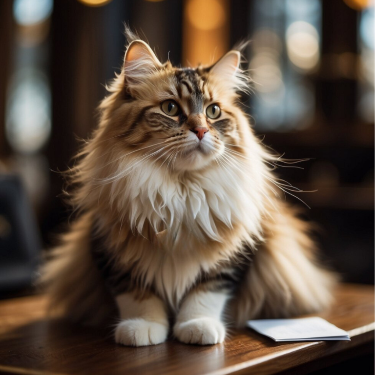 Long-Haired Cat Names - The Tiniest Tiger