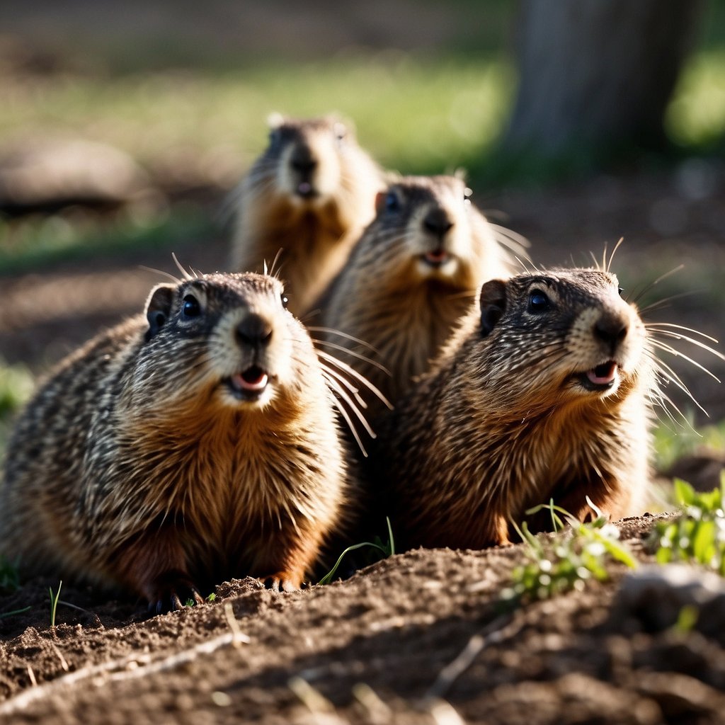 Groundhogs: Behavior and Habitat - The Tiniest Tiger