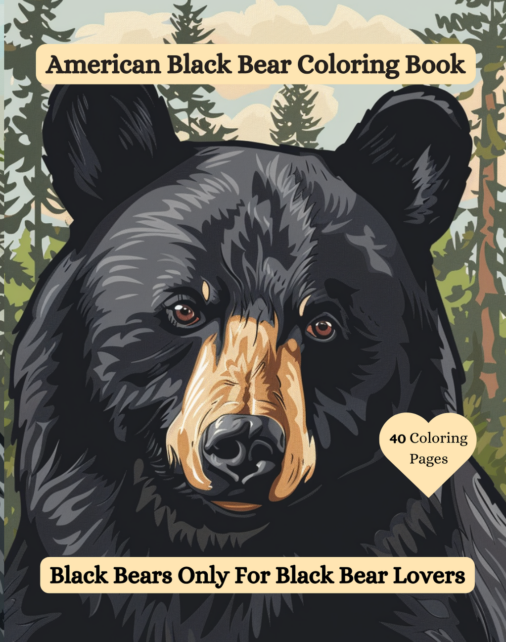 American-Black-Bear-Front-Cover-Only - The Tiniest Tiger
