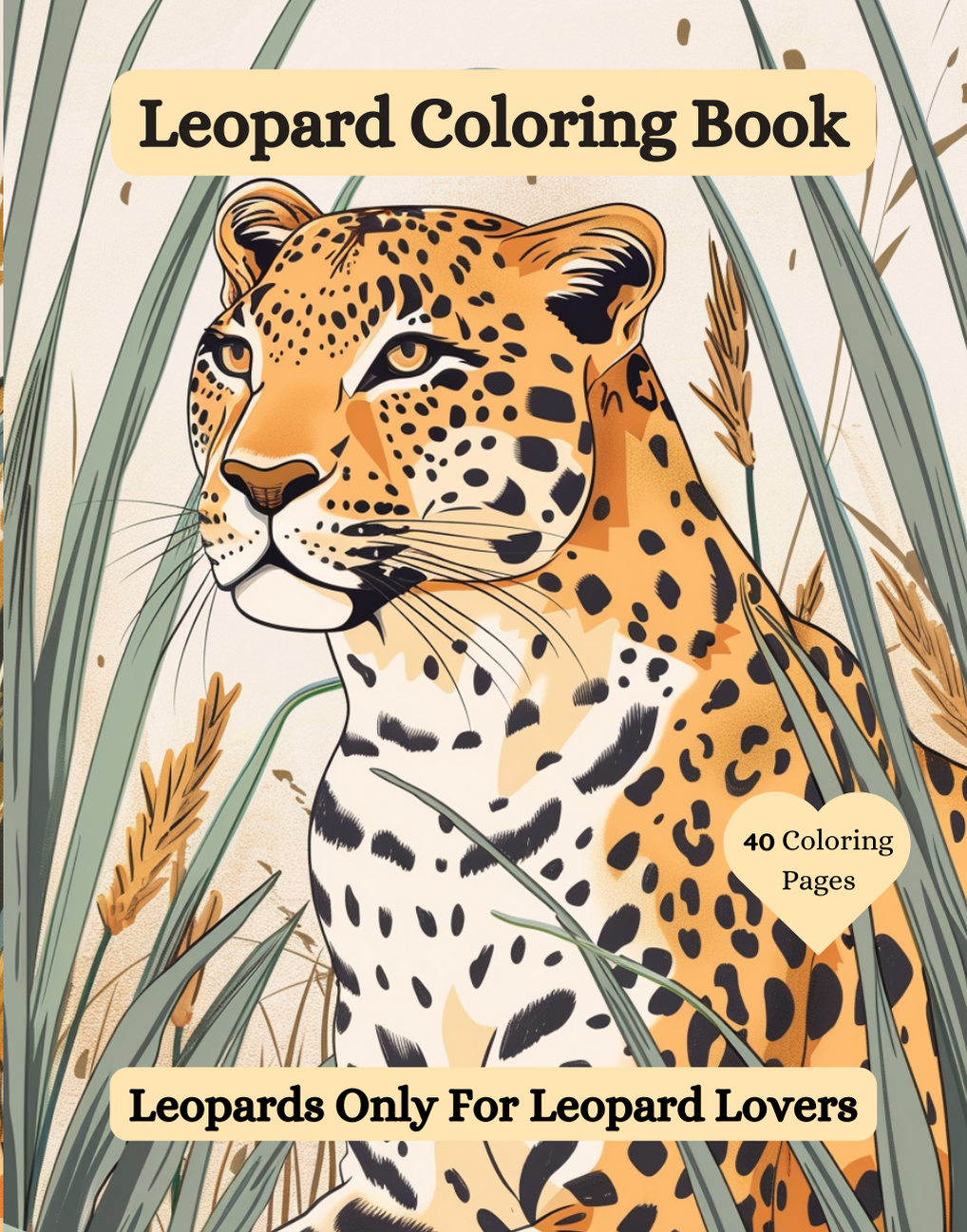 Cat Thoughts Coloring Book - The Tiniest Tiger