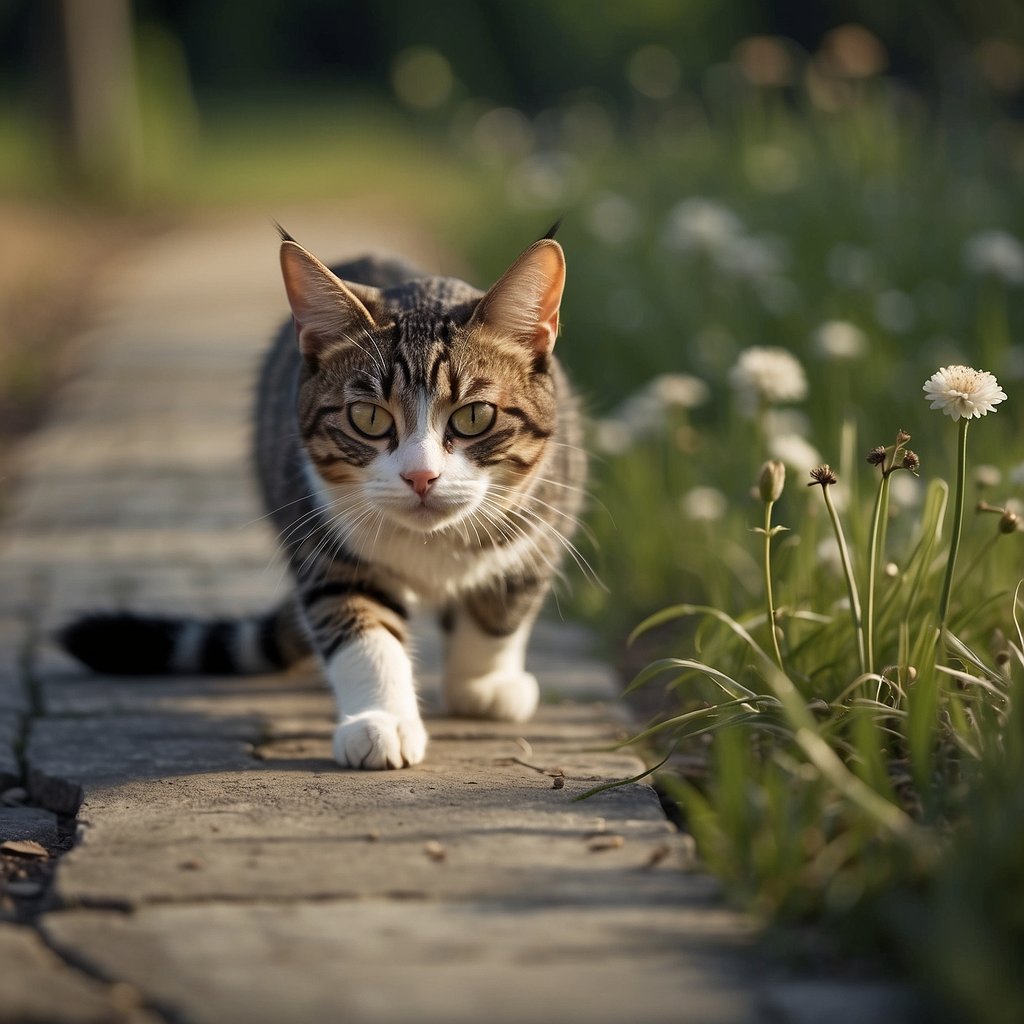 Cats and Stalking - The Tiniest Tiger